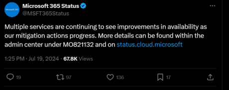 Blue Screen of Death: Live Timeline of the Microsoft Outage & Impact
