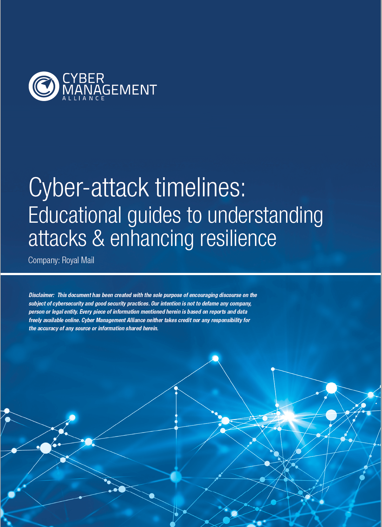 Royal Mail Attack Timeline Download