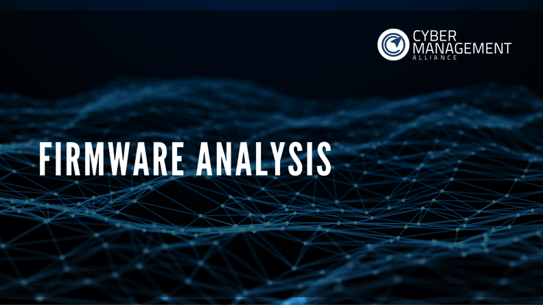 Firmware Analysis Training Course