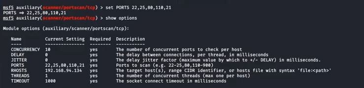 Using Metasploit and Nmap to scan for vulnerabilities